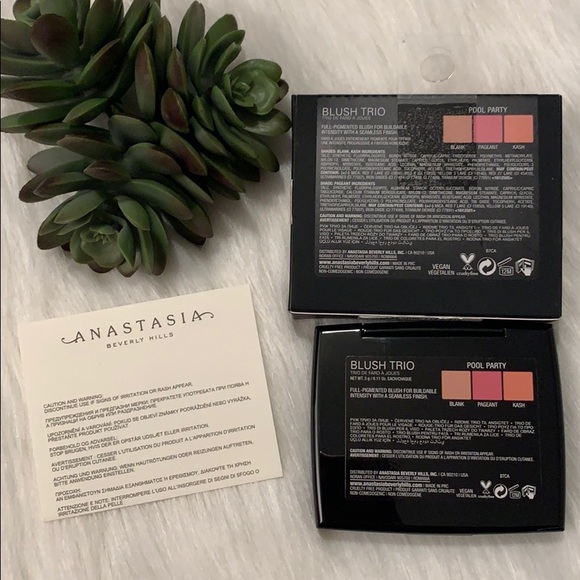 Anastasia Beverly Hills | Makeup | Brand New Anastasia Beverly Hills Blush Trio | Poshmark